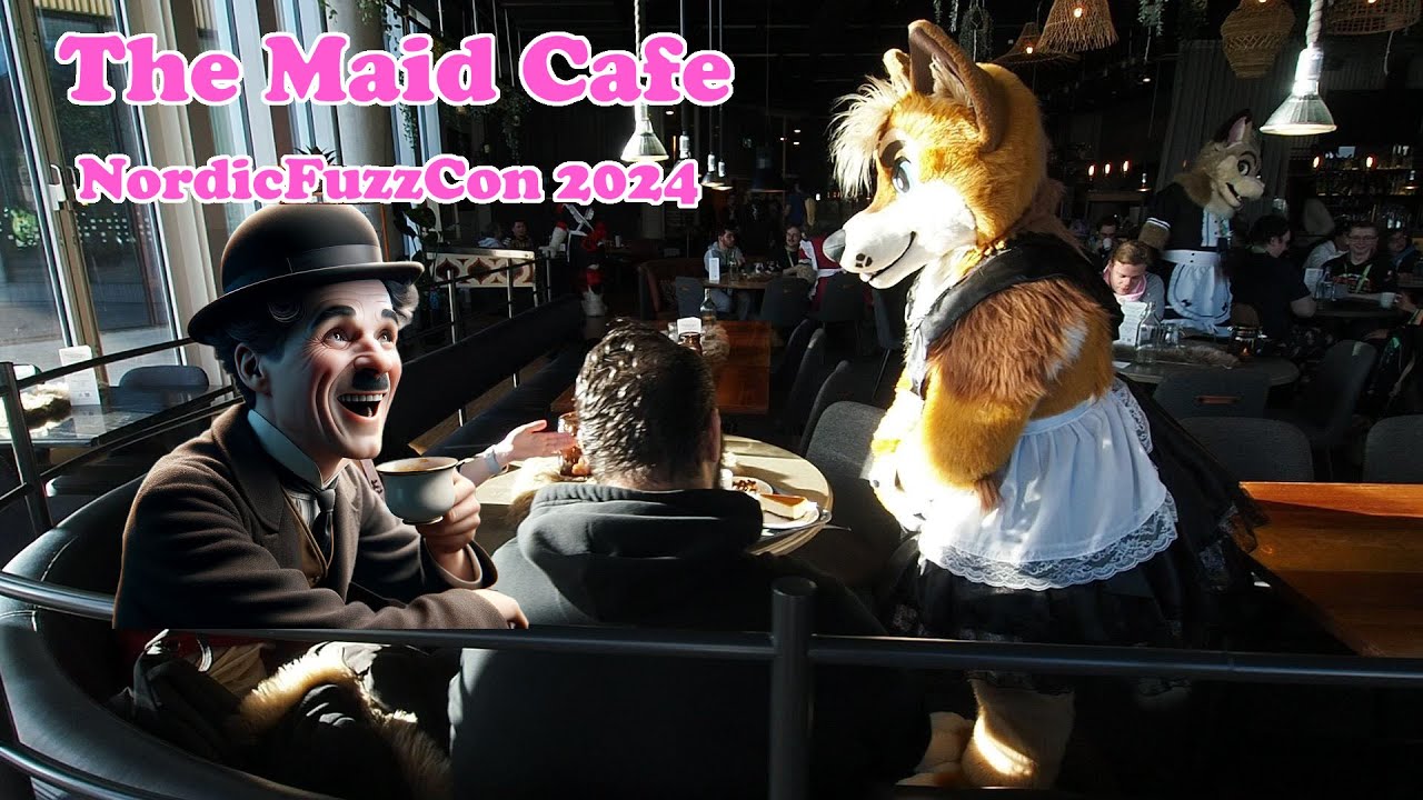 Smile! Homage to the Maid Cafe at NFC 2024 * NordicFuzzCon for furries ...