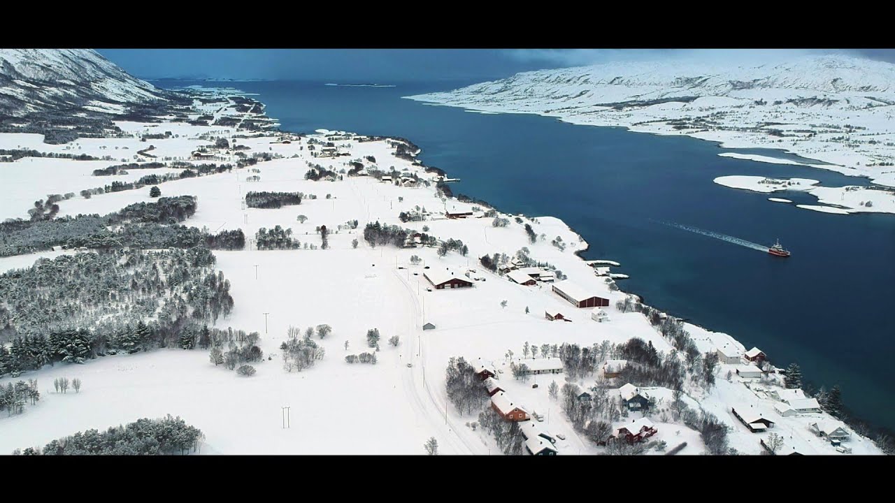 Winter in Vevelstad, Norway | Drone video - YouTube