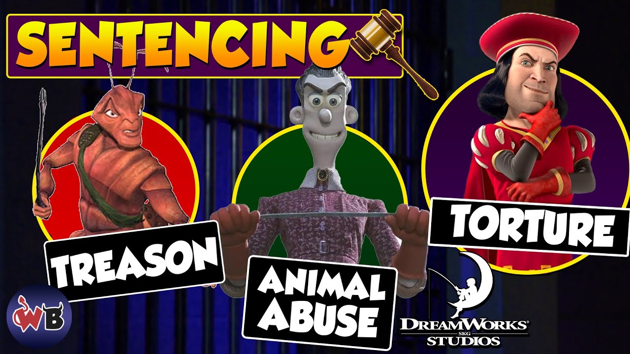 ⚖️ Sentencing DREAMWORKS Villains to their Crimes ⚖️ (Shrek, Antz ...