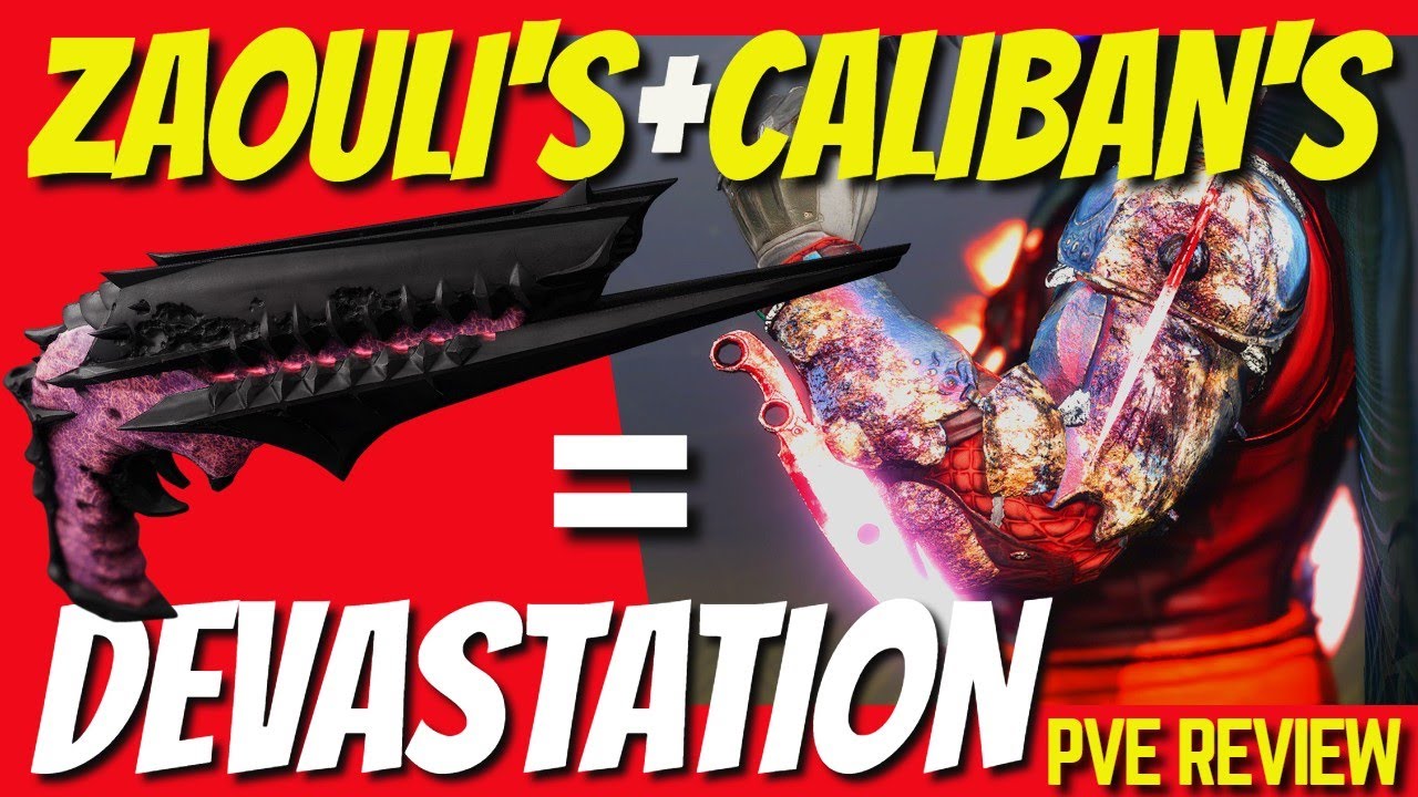 Caliban's hand build - Destiny 2 - YouTube