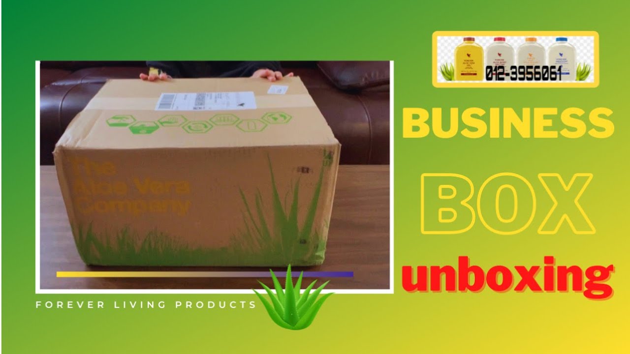 Forever Living Products “A Touch Of Forever” Business Box Unboxing ...