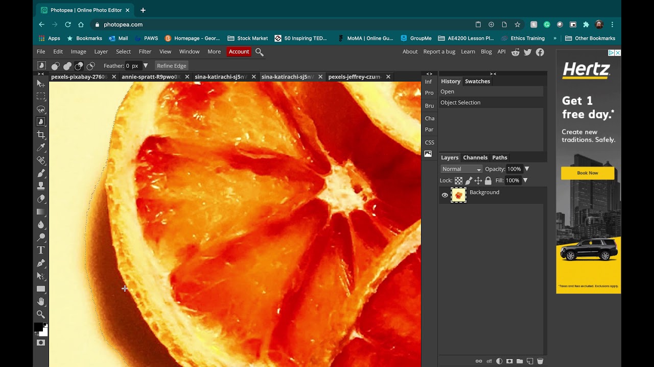 Cut/Paste Photopea Tutorial - YouTube