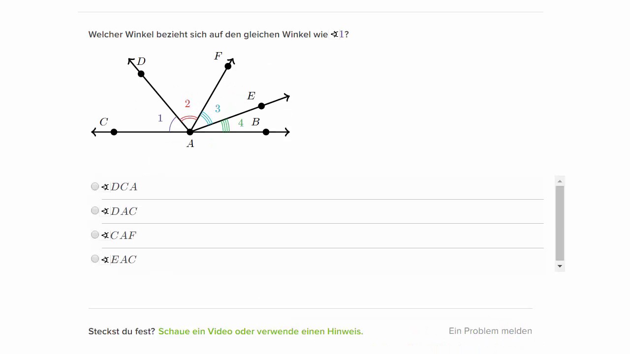 Winkel benennen - YouTube