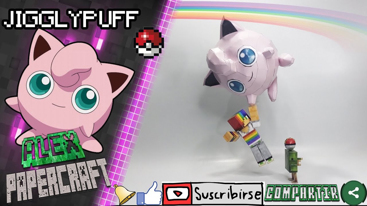 Tutorial de como hacer un Jigglypuff / #Papercraft #AlexPapercraft ...