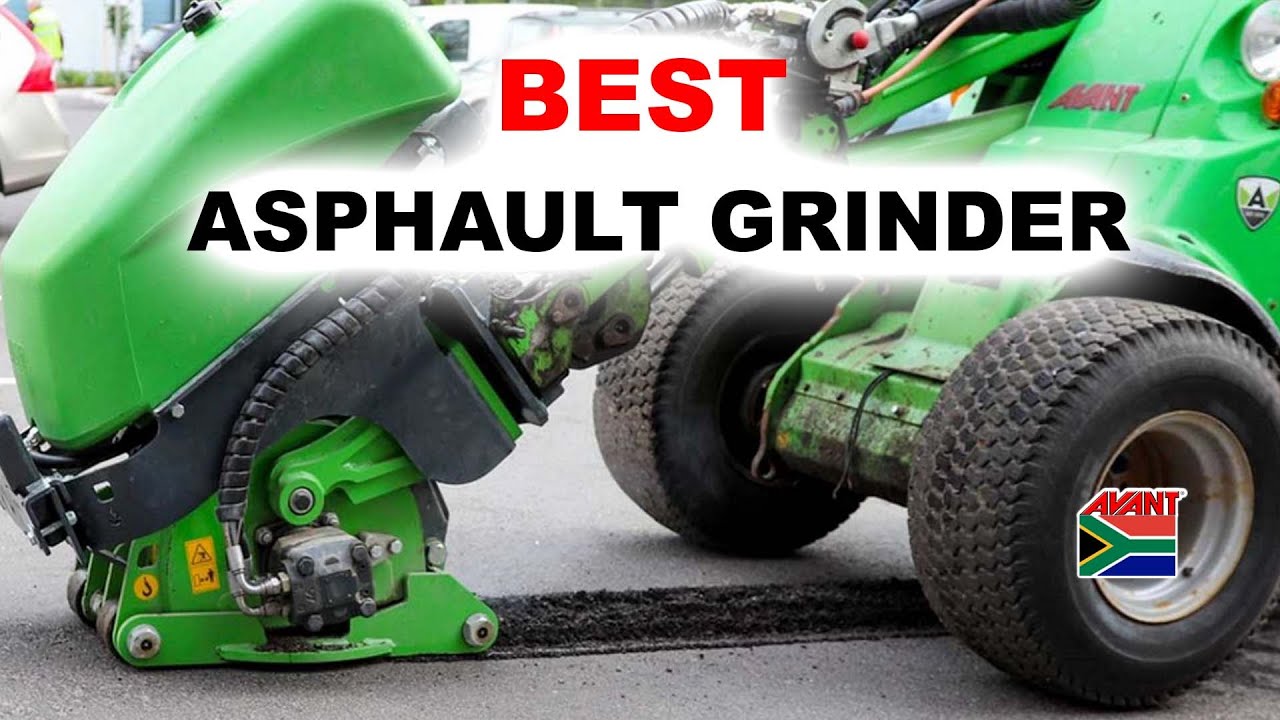 Asphalt Grinder - AVANT (Attachment Feature) - YouTube