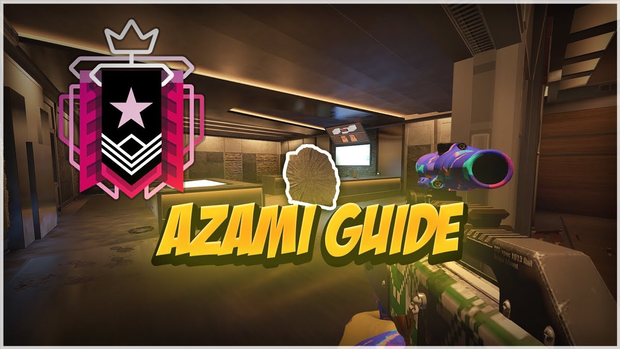 BEST AZAMI Setups for LAIR - Rainbow Six Siege - YouTube