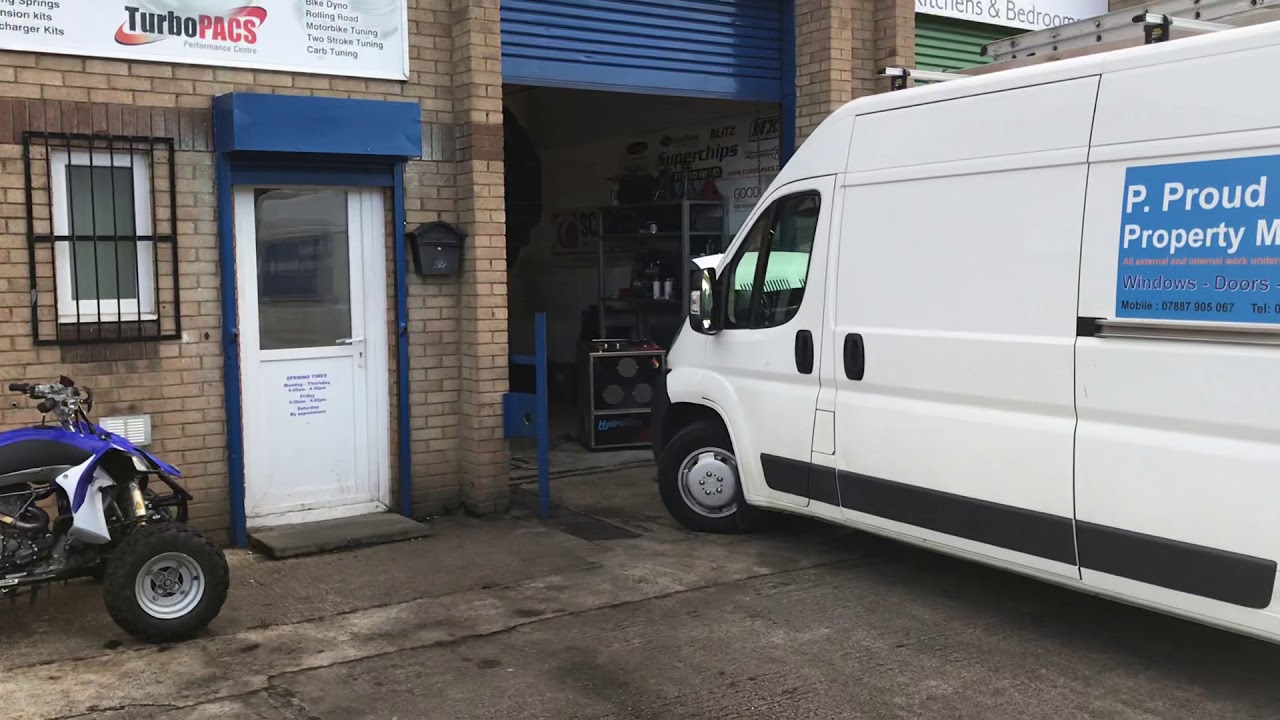 Hydroflow Dpf Treatment in progress on a Citroen Relay 2.2 hdi - YouTube