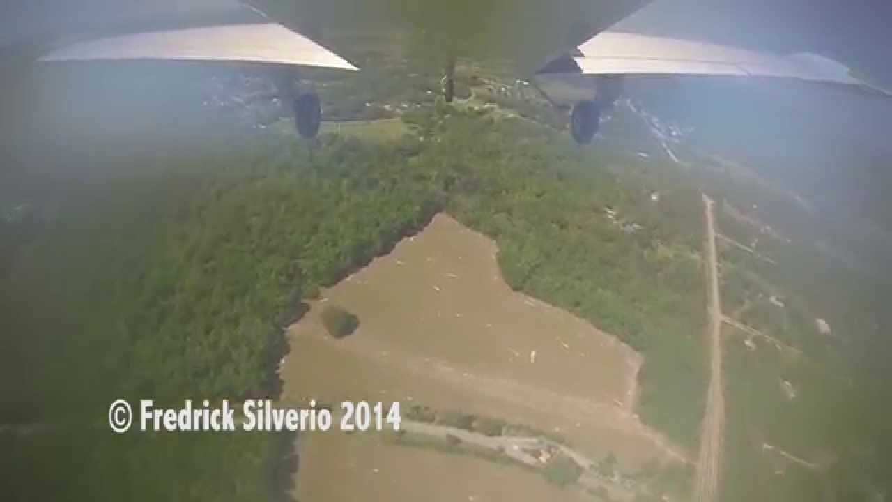 Landing at Spruce Creek Fly-In Florida - Runway 5 - Aerial Video - YouTube