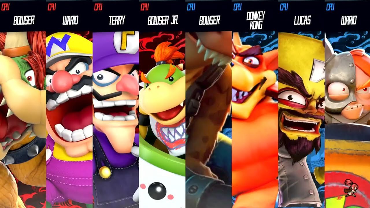 Super Mario Villains Vs Crash Bandicoot Villains - Requested Battle ...