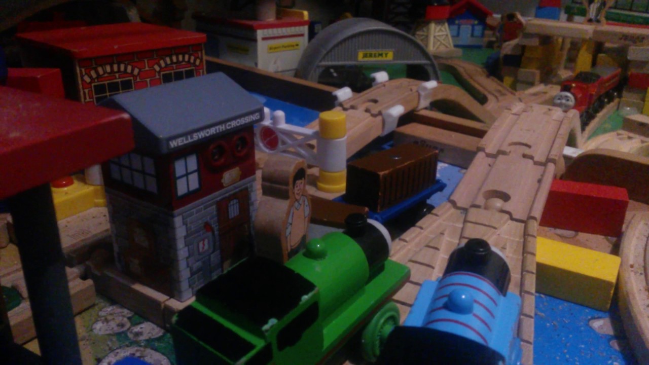 mind that bike thomas wooden railway remake - YouTube