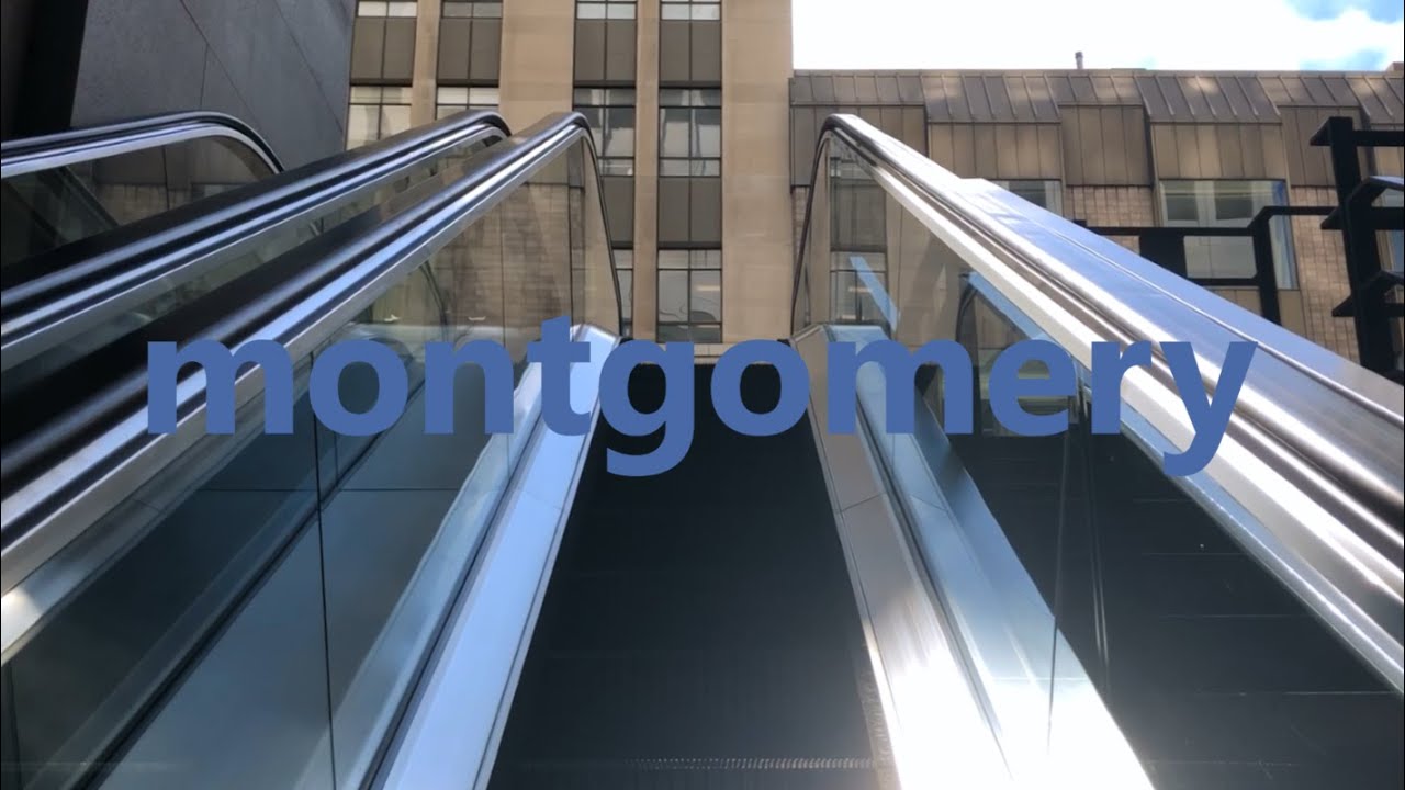 Montgomery Single-File Escalators-456 Montgomery Plaza-San Francisco ...