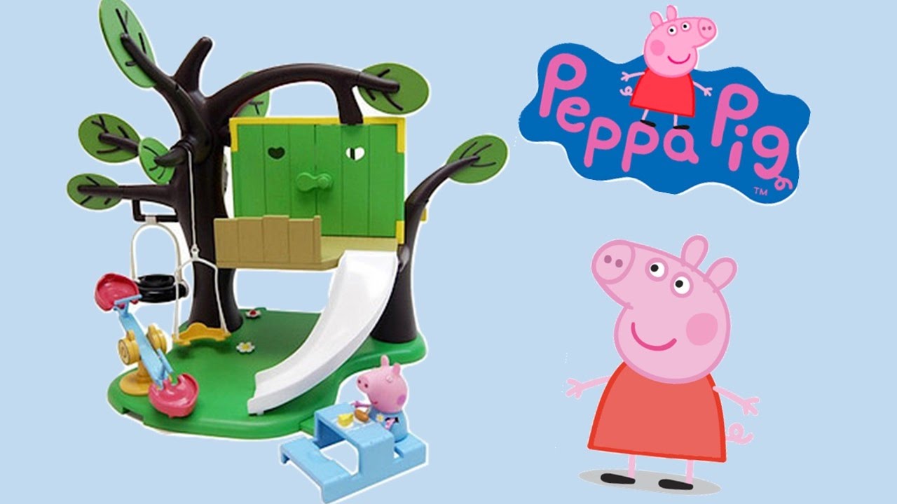 Peppa Pig Tree House Playset - YouTube