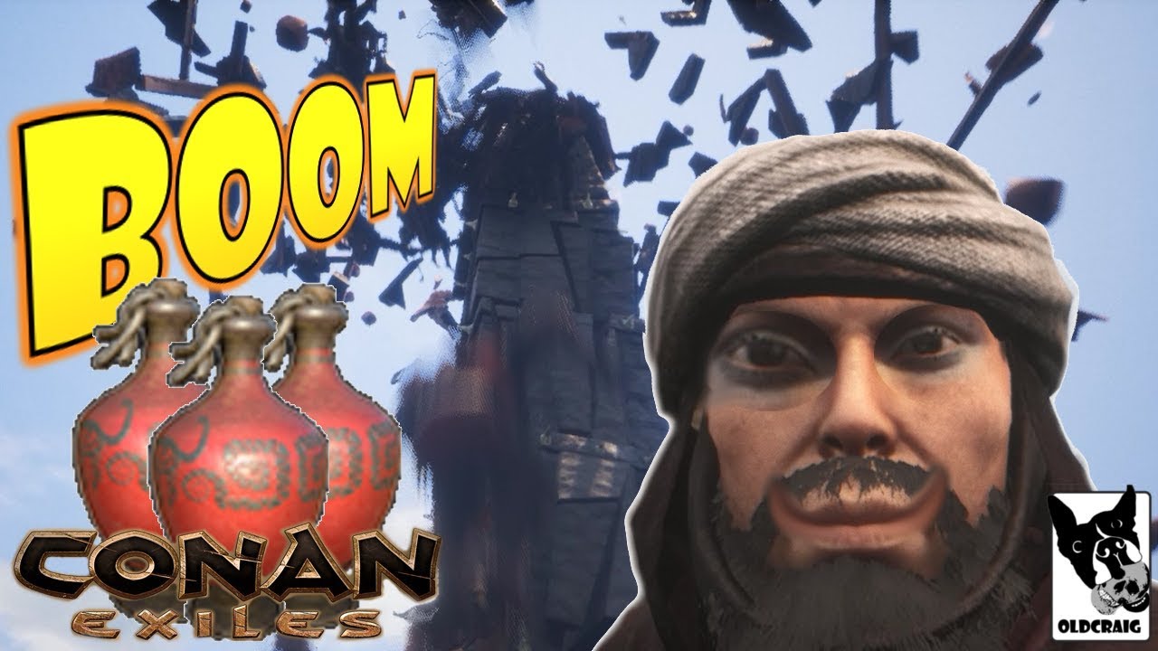 EXPLOSIVE DAMAGE GUIDE - Conan Exiles - YouTube