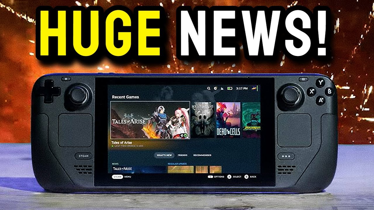HUGE NEWS For Steam Deck Revealed Today! | Daily Gaming Report #71 ...