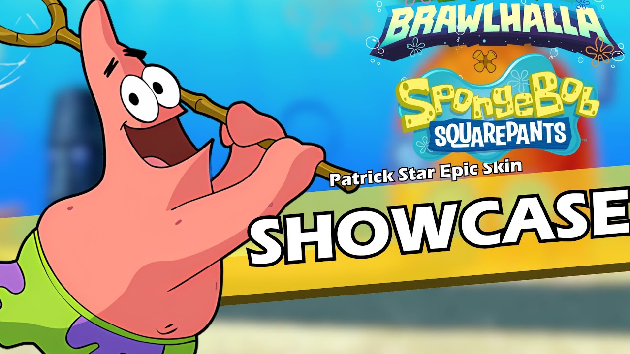 Brawlhalla Patrick Star Epic Skin Showcase - YouTube
