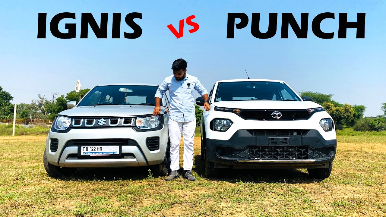 आपके लिए कोनसी ज्यादा Better है 🤔🤔 Tata Punch 2022 vs Ignis 2022 ...