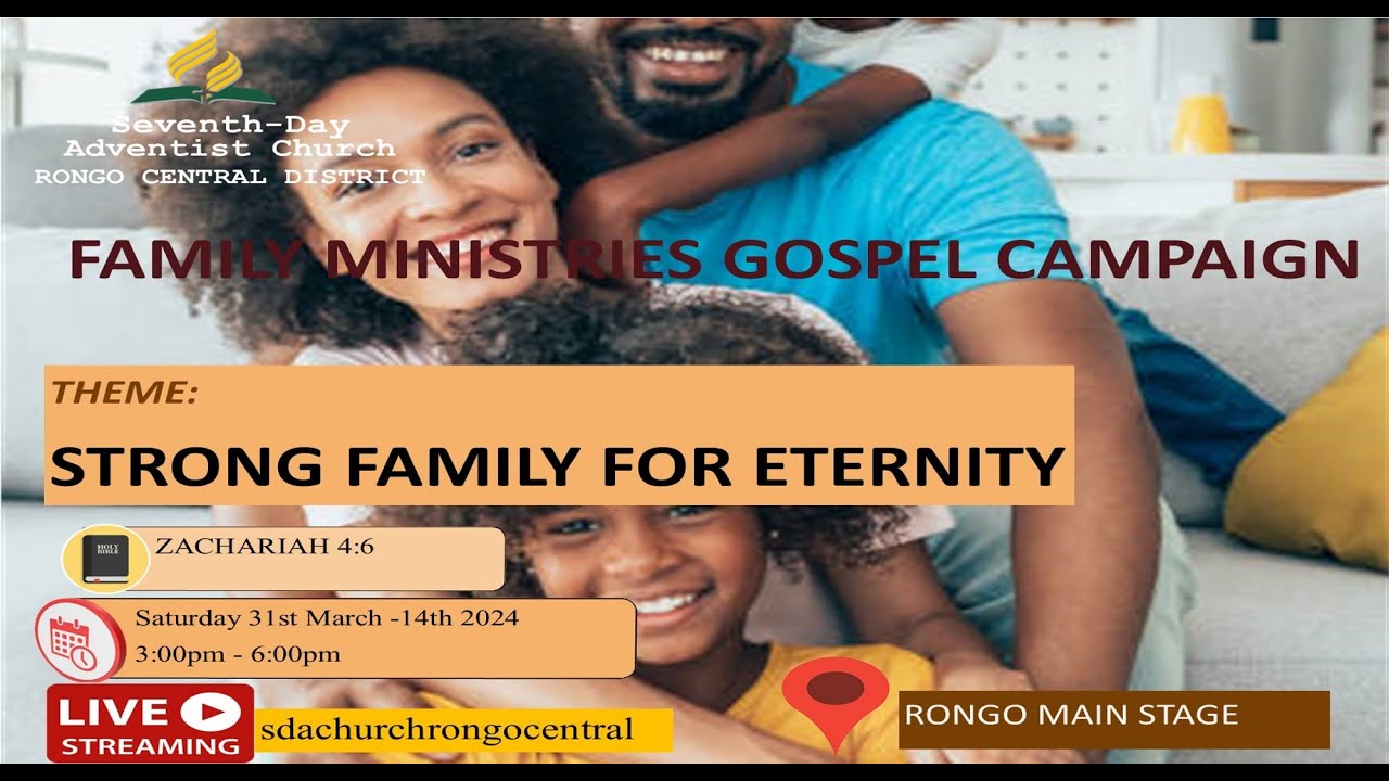 FAMILY MINISTRIES GOSPEL CAMPAIGN FINALE/DIVINE SERVICE/ BY EV. THOMAS ...