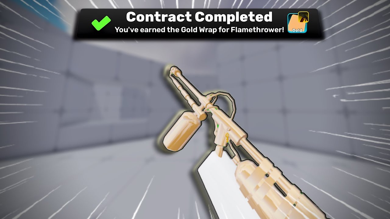I unlocked GOLD FLAMETHROWER in ROBLOX RIVALS - YouTube
