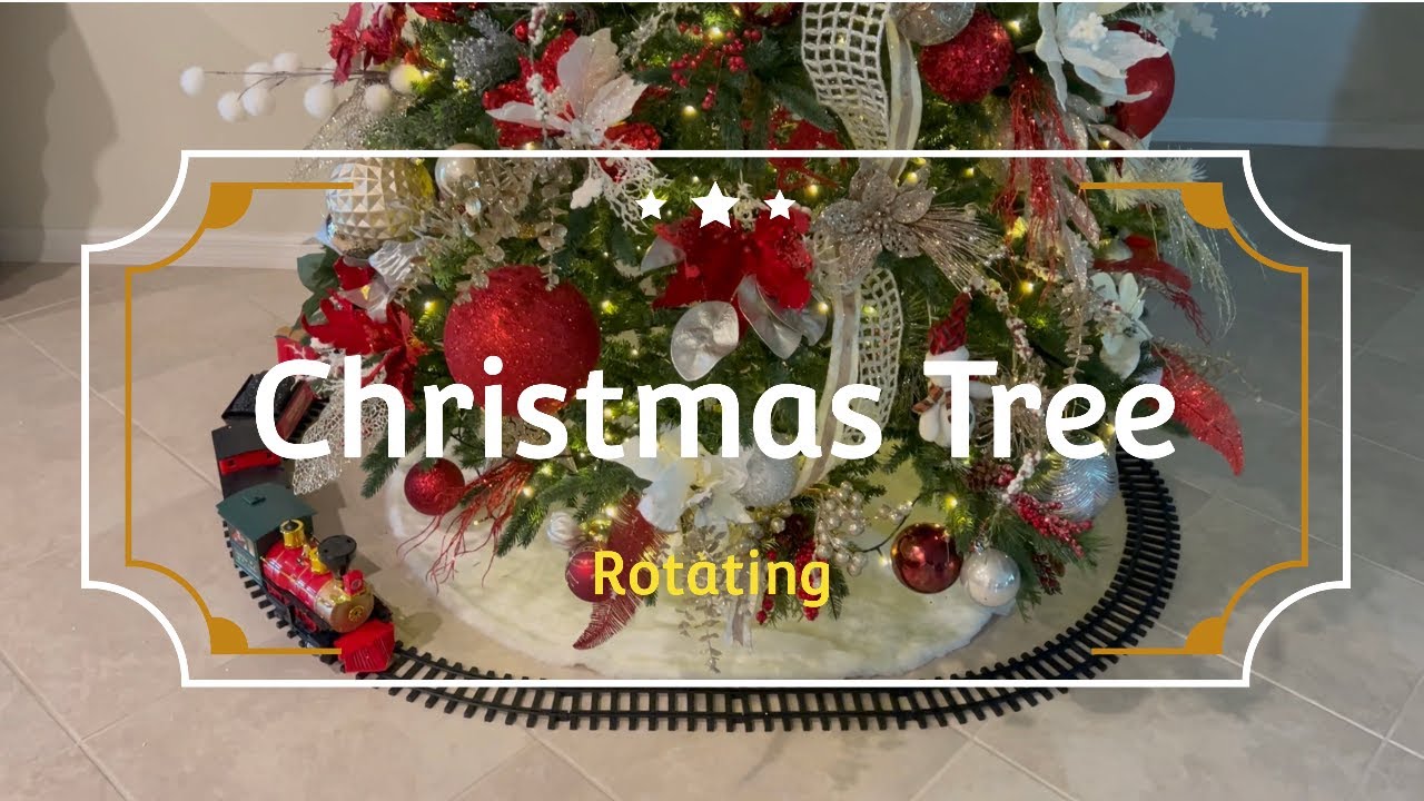 Christmas: Rotating Christmas Tree - YouTube