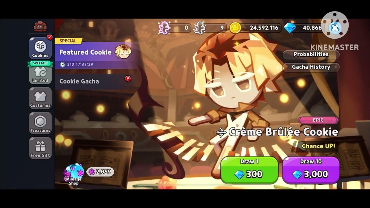 Cookie Run Kingdom: Crème Brûlée Cookie’s Gacha Theme soundtrack (OST) - YouTube
