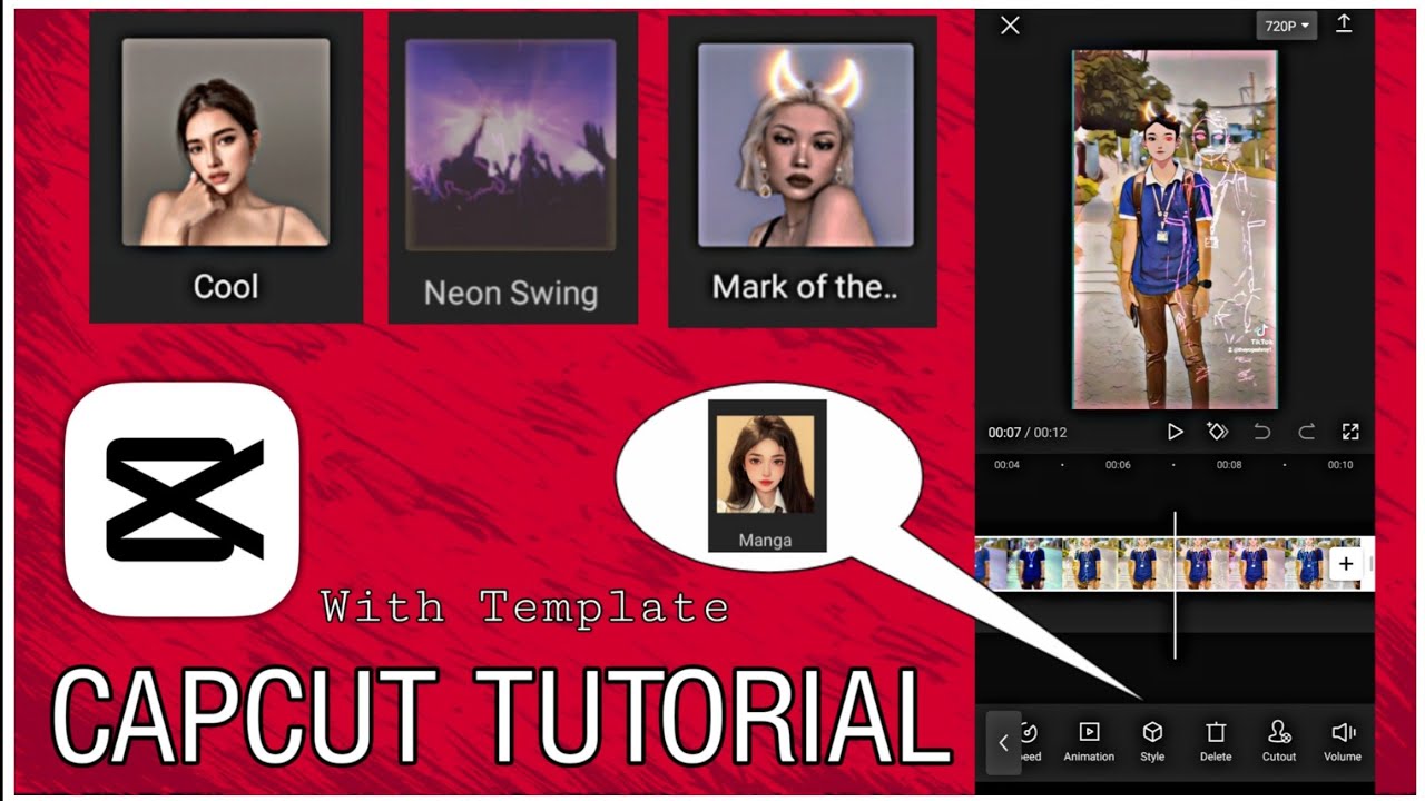 Capcut New Template video editing Tutorial||How to use Template in ...