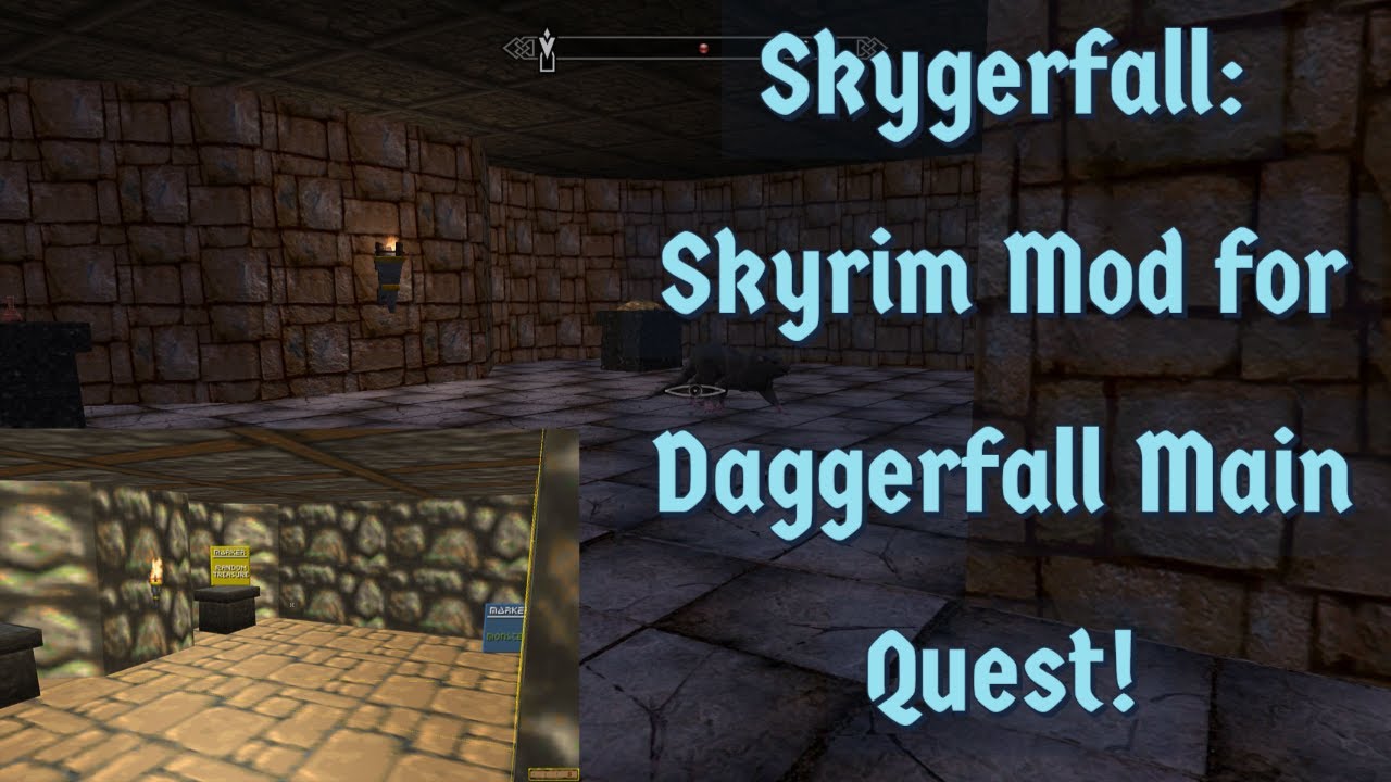 Daggerfall Skyrim Edition (Skygerfall) Playthrough - YouTube