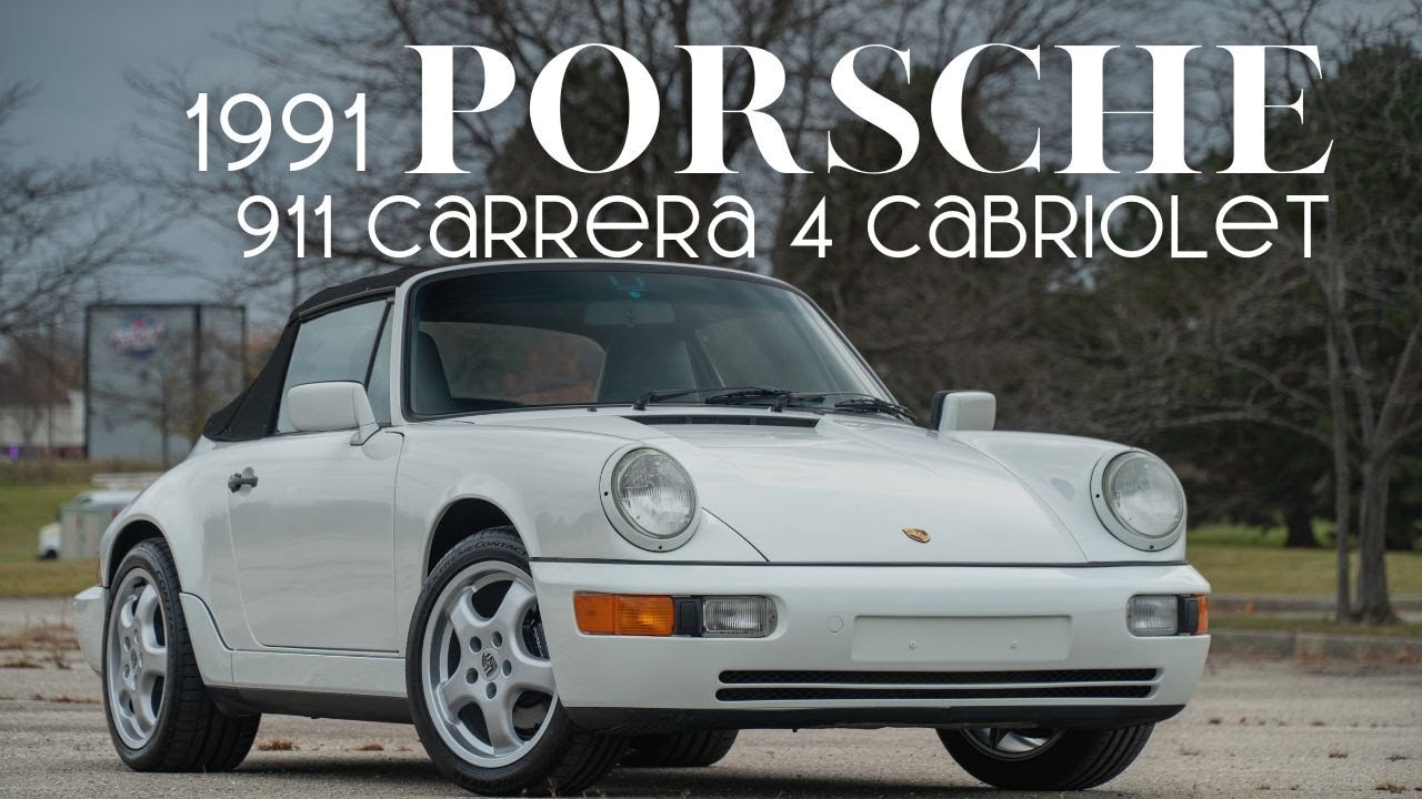 1991 Porsche 911 964 C4 Driving Video - YouTube