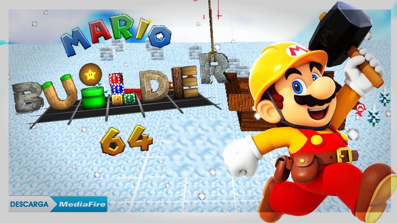 Mario 64 Builder HACK ROM DE SUPER MARIO 64 #supermario64 #mario - YouTube
