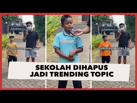 Jawaban Polos Bocah saat Ditanya Kepanjangan SD, Warganet Miris