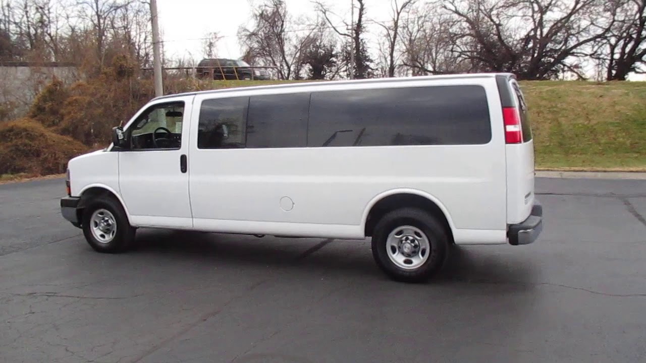 2018 Chevy Express 3500 LT Passenger Van - YouTube