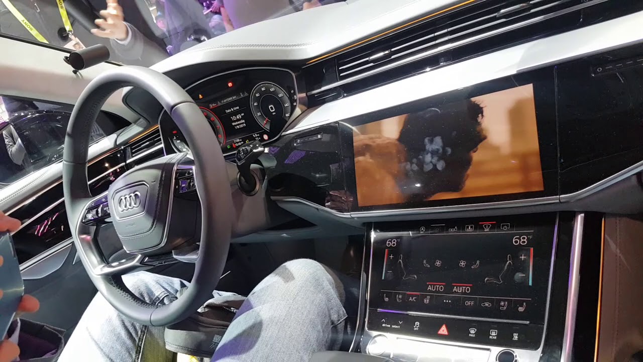 Audi Immersive In-Car Entertainment en CES Las Vegas 2019 - YouTube