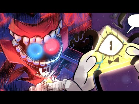 Caine’s New Therapy Buddy! (Bill Cipher) | The Amazing Digital Circus AU Comic Dub