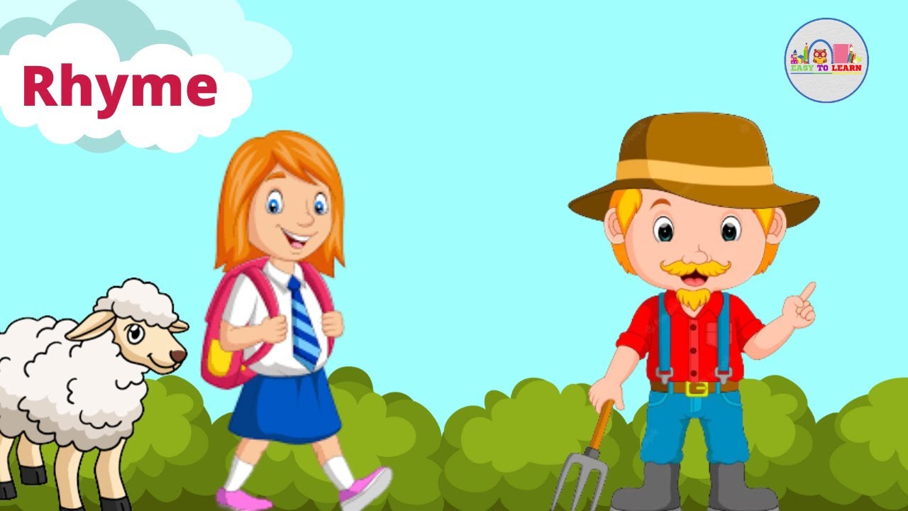 Mary had a Little Lamb I Kids Nursery Rhymes | Baa Baa Black Sheep | # ...