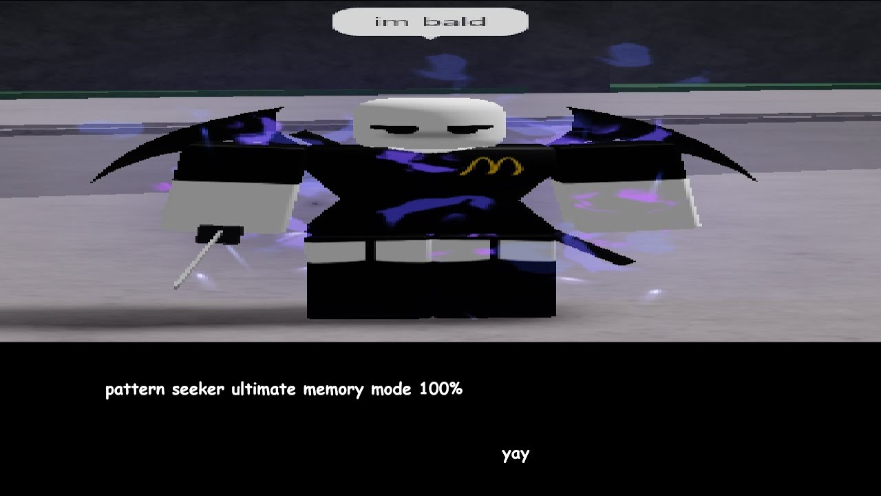 An extremely loud pattern seeker completion. / ULTIMATE MEMORY MODE ...