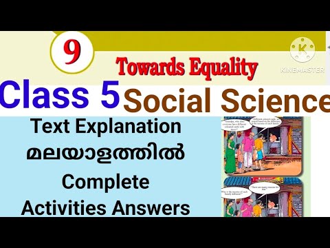 Class 5 Social Science Unit 9 Towards Equality Text Explanation ...