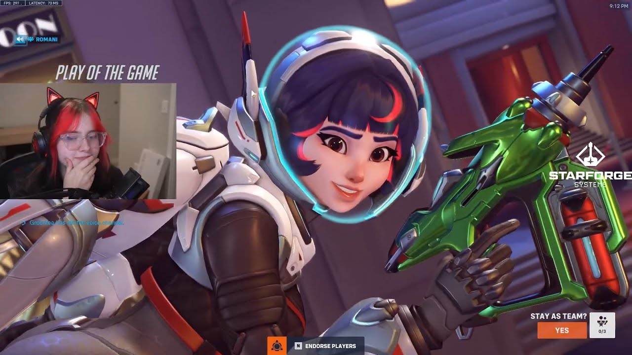 POTG! Aspen Juno GOD Overwatch 2 Gameplay Season 12 Top 500 - YouTube