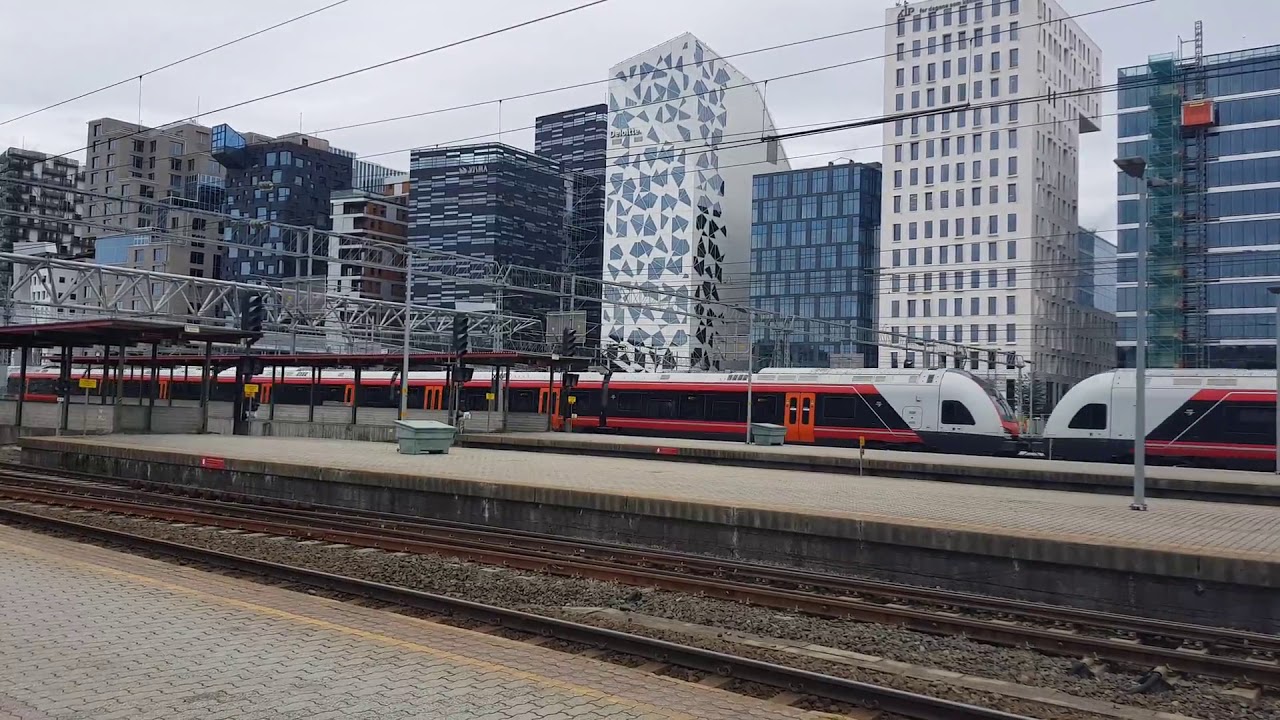 Oslo Sentralstasjon, Oslo Central Station, Oslo, Norway - YouTube