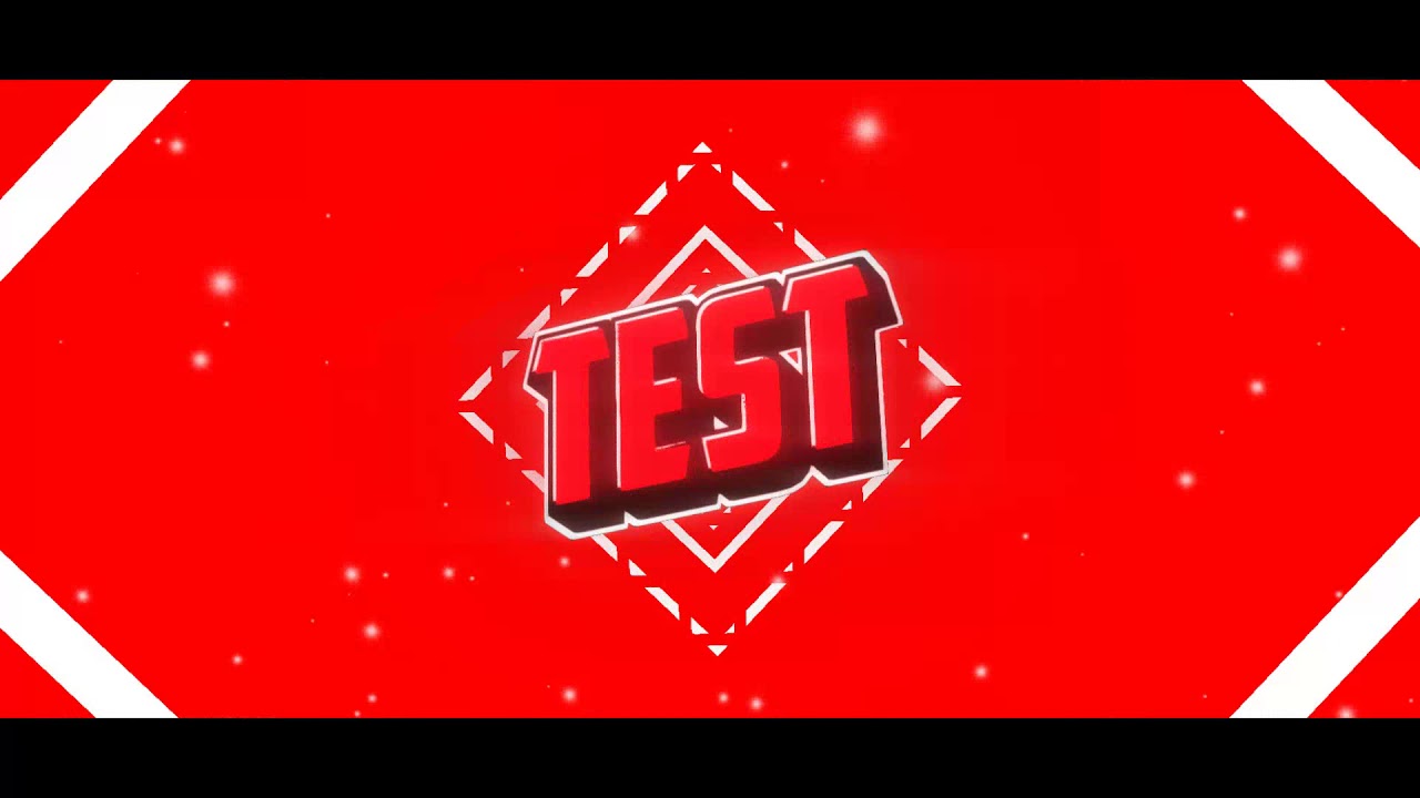 #4 | RED TEMPLATE INTRO (BEST) - YouTube
