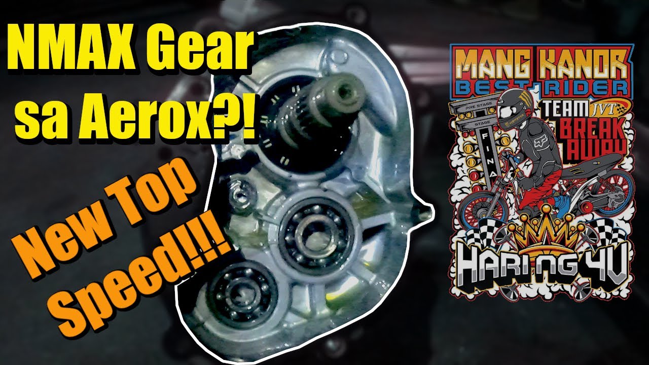 Stock Nmax Gear para sa Aerox?! | New Top Speed - YouTube