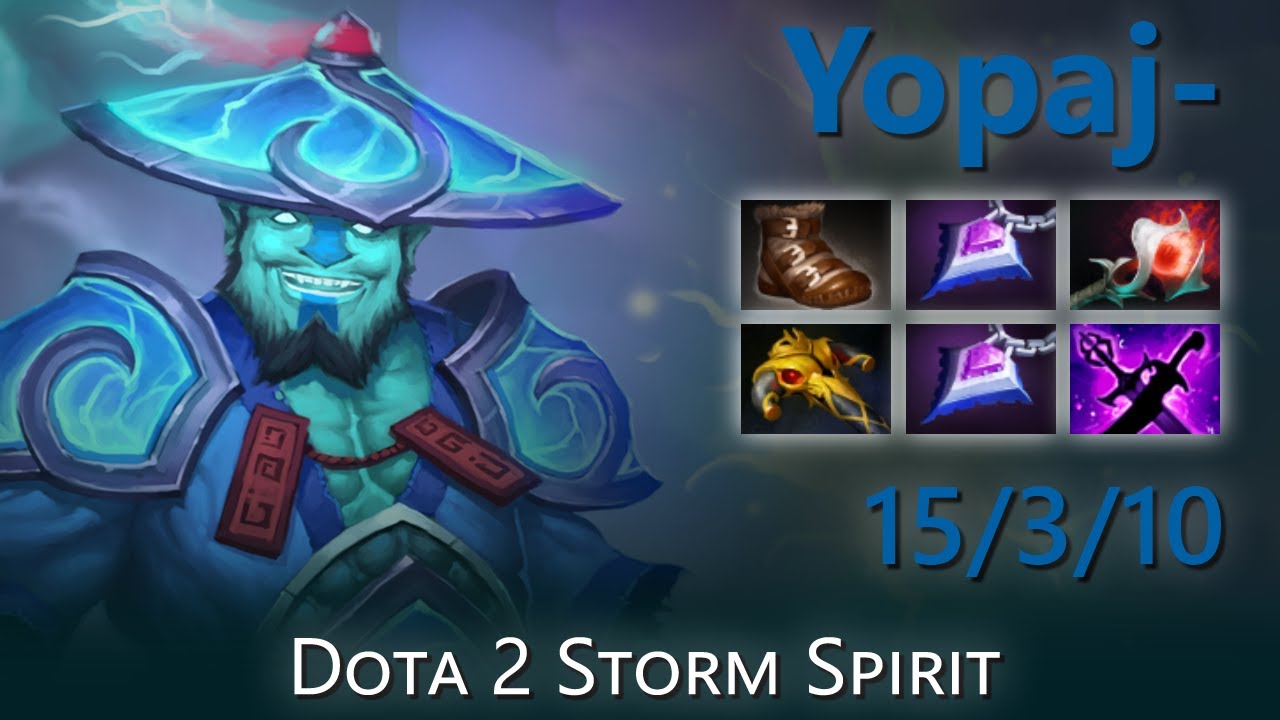 "Yopaj-" 15/3/10 | Dota 2 Storm Spirit highlights - YouTube