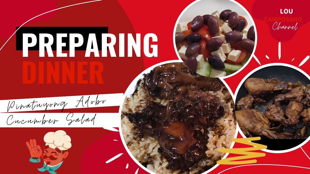 Pinatuyong Adobo at Cucumber Salad for Dinner! ♥ | Vlog 14 - YouTube