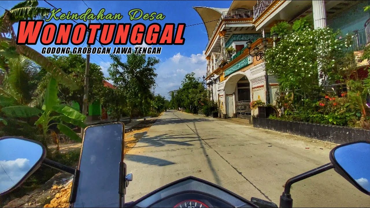 Keliling Desa Wanutunggal, Godong Grobogan | Keindahan Alam Pedesaan ...