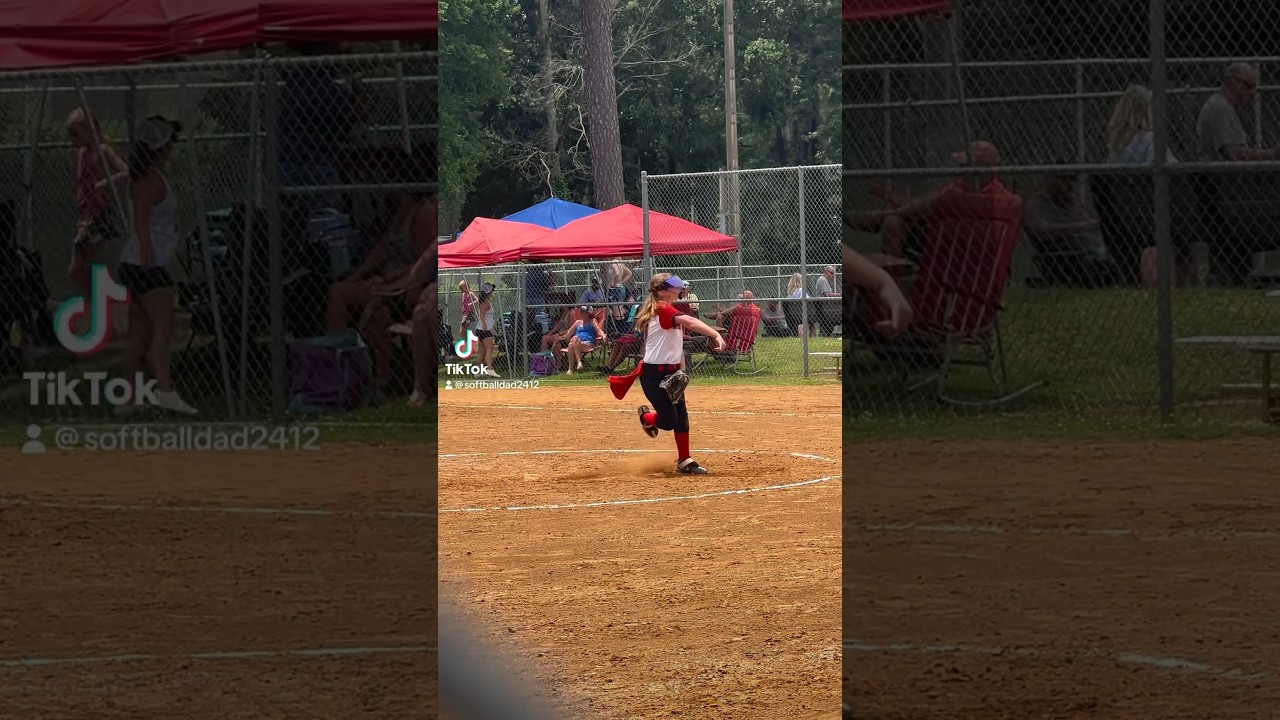 Day 2 highlights she’s fire 🔥🥎 #softball #10u #pitcher #shorts - YouTube