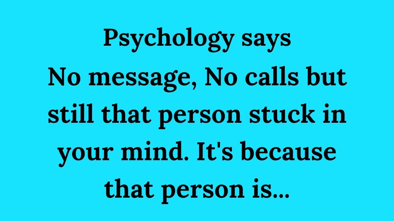 No Message No Calls And Still That Person Stuck...| Quotes ...