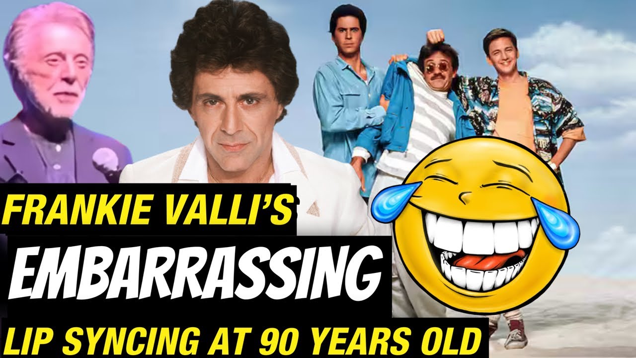 Frankie Valli’s EMBARRASSING!! (Video) Lip-Syncing😆 At 90 Years Old ...