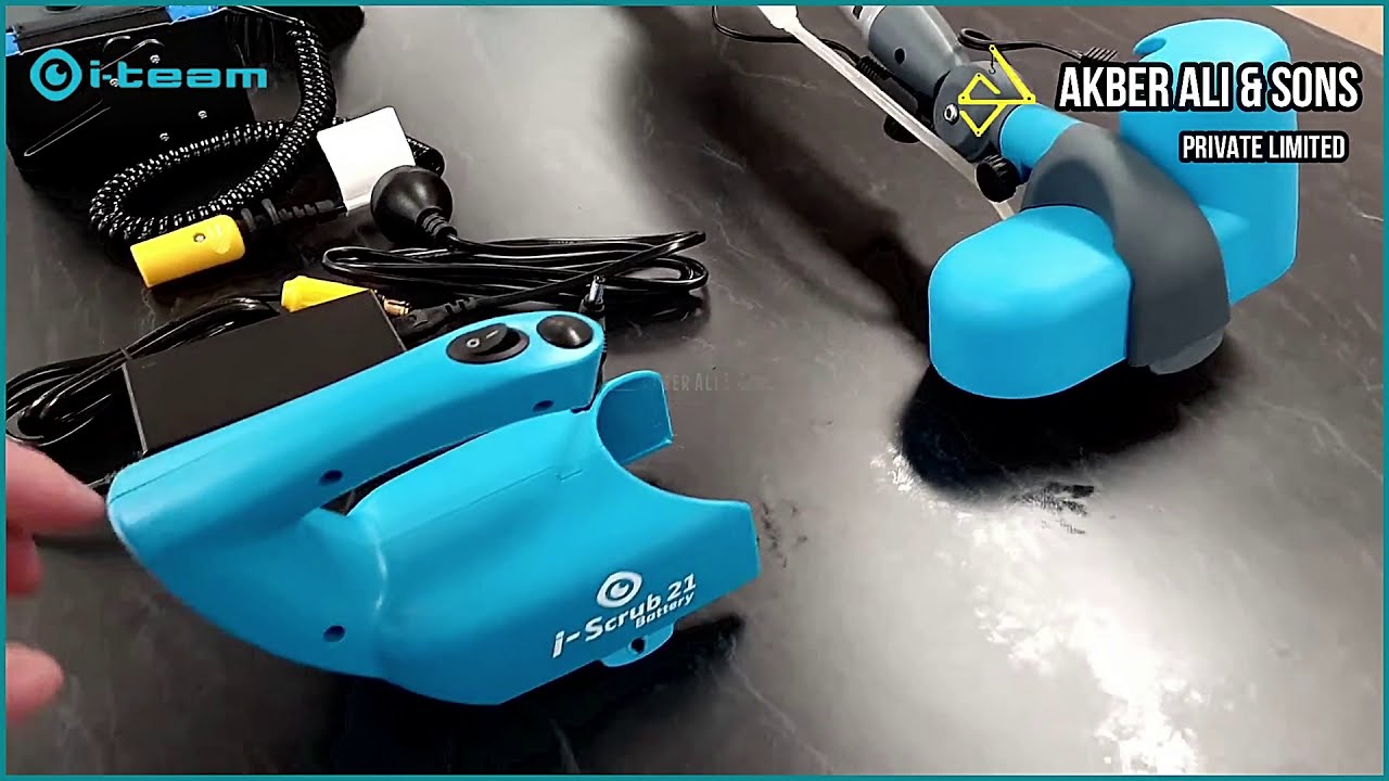 The ultimate mini scrubbing machine i scrub 21 B Live Demonstration ...