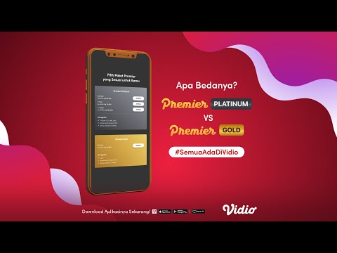 Vidio Premier Platinum dan Gold, Apasih Bedanya? | Vidio