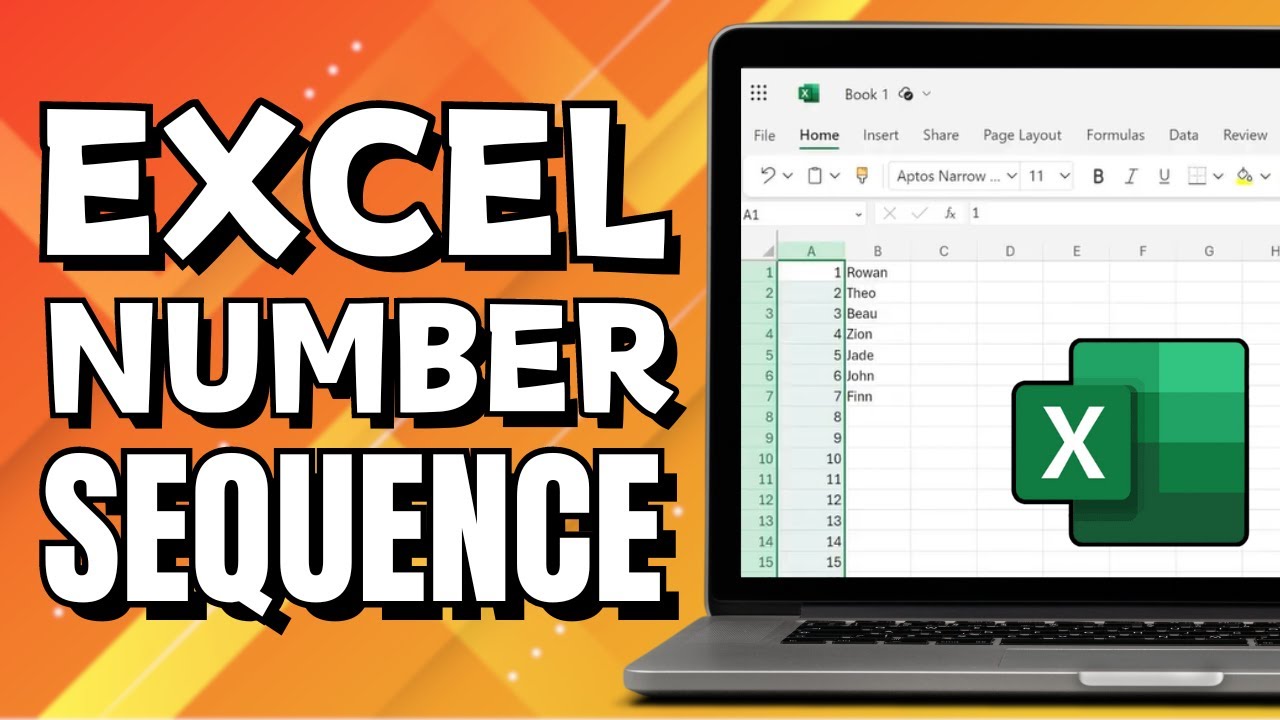 Excel How To Do Number Sequence (Quick Guide) - YouTube