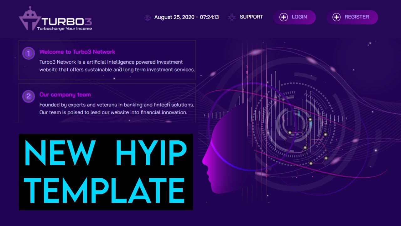 New HYIP Template. New Goldcoder HYIP Template | GC Theme - YouTube