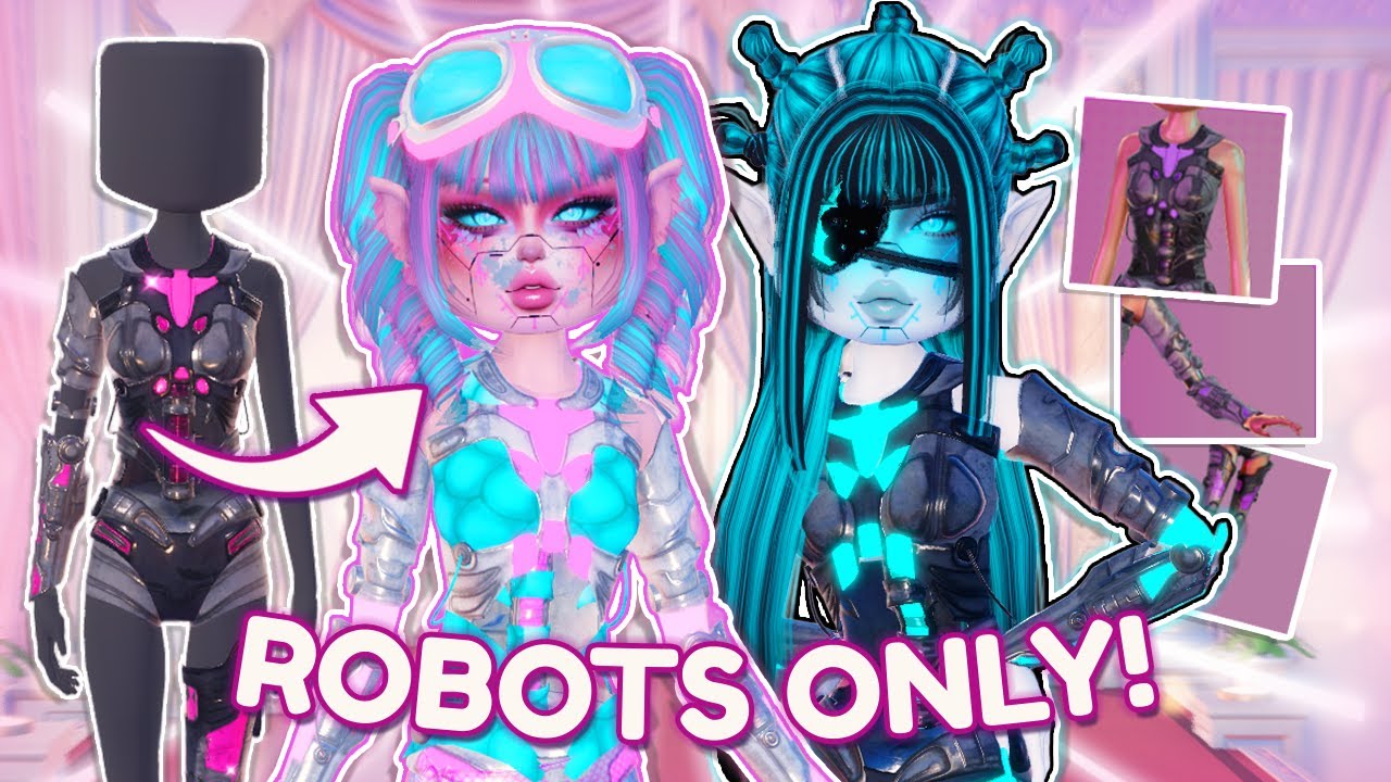 Only Being a *ROBOT* for Every Round in DRESS TO IMPRESS! (*NEW* VIP ...